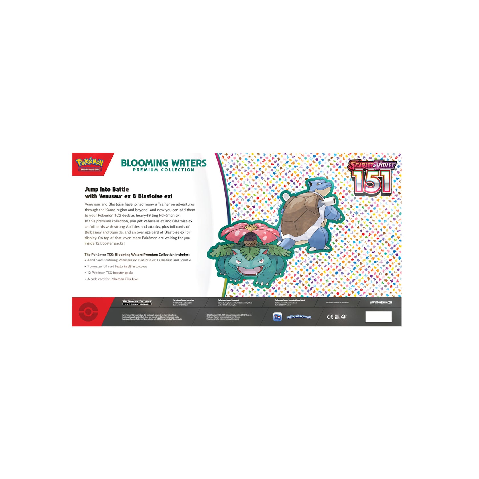 Pokémon TCG 151 - Blooming Waters Premium Collection (EN) – Noméko Store